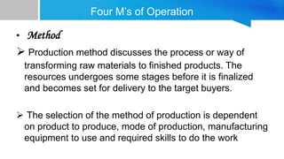 Demonstrate Understanding of the 4Ms of Operations.pptx
