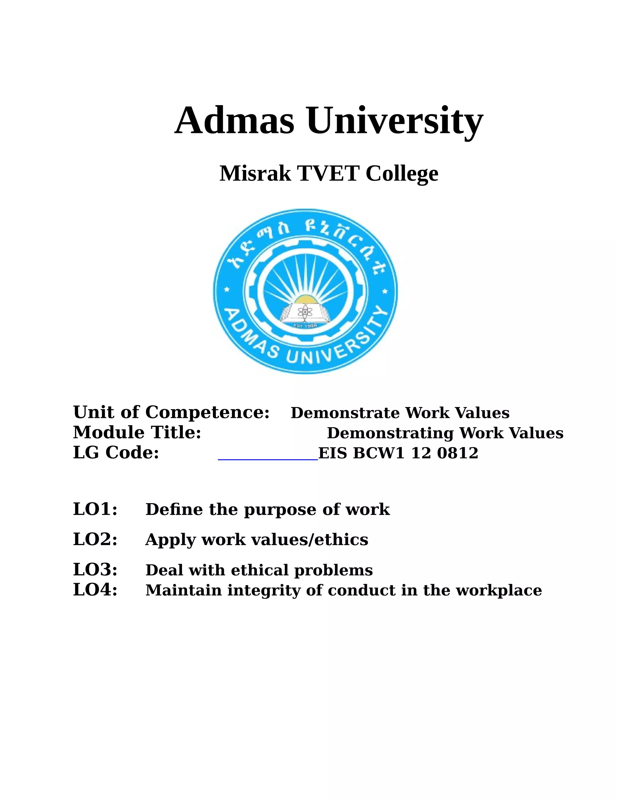 Demonstrate work value_.docx