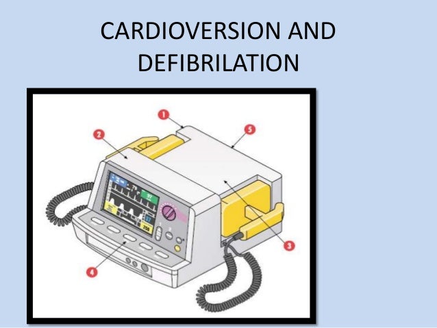 Cardioversion and Defibrillation