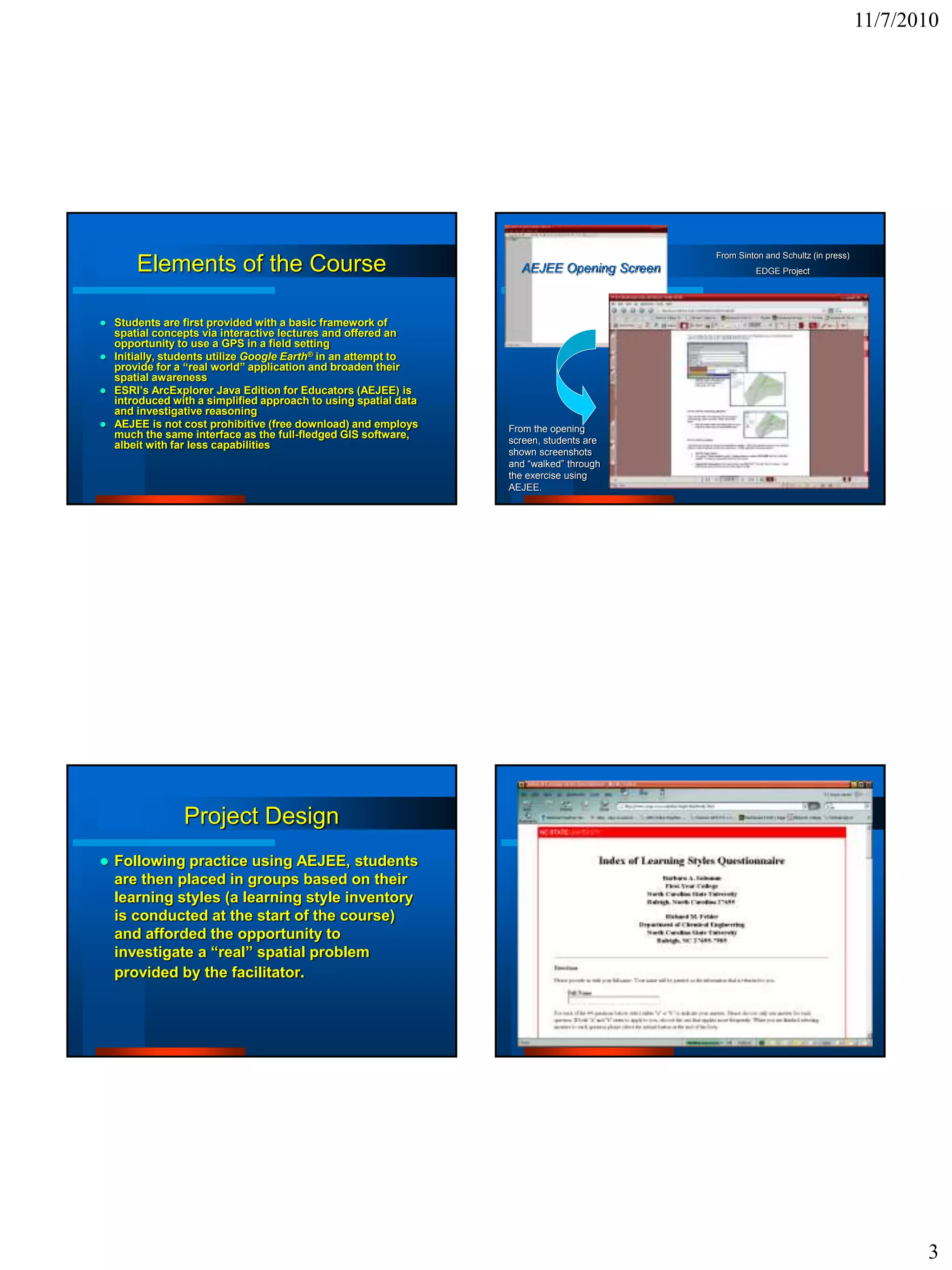 Demonstrating a problem based learning (pbl) approach | PDF