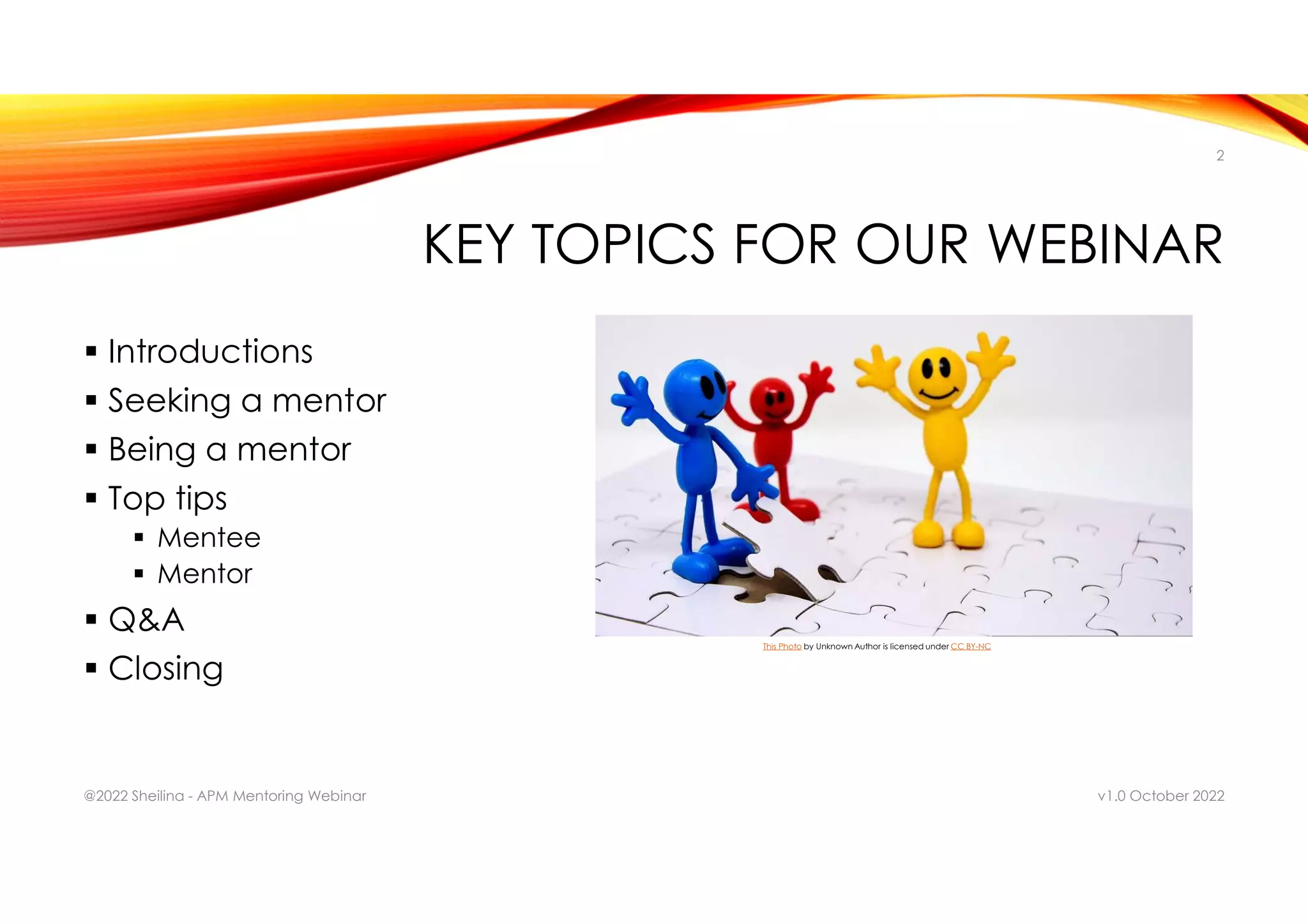Demonstrating dialogue in mentoring relationships, 15 November 2022 | PPT