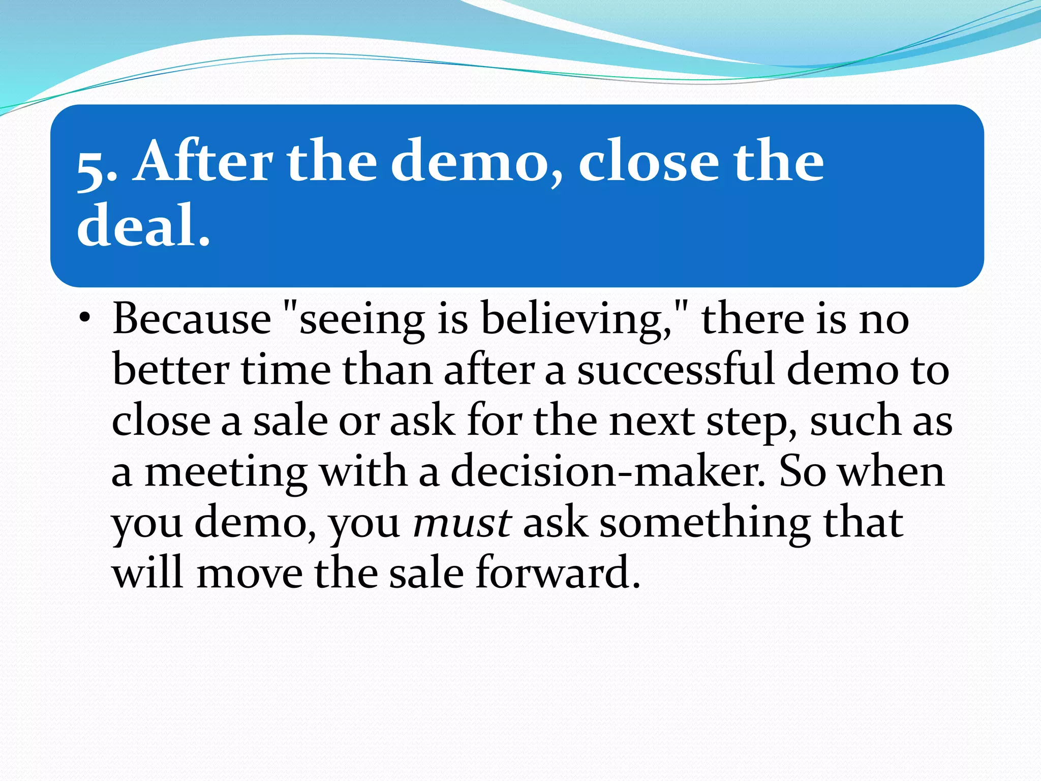 Demonstrating products to customers (1) (1) | PPTX