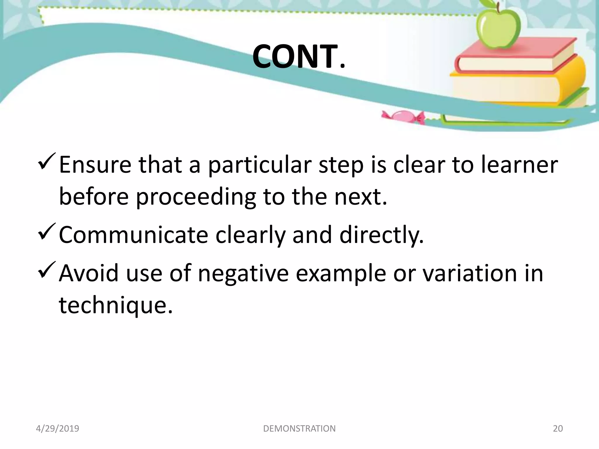 Demonstration | PPTX