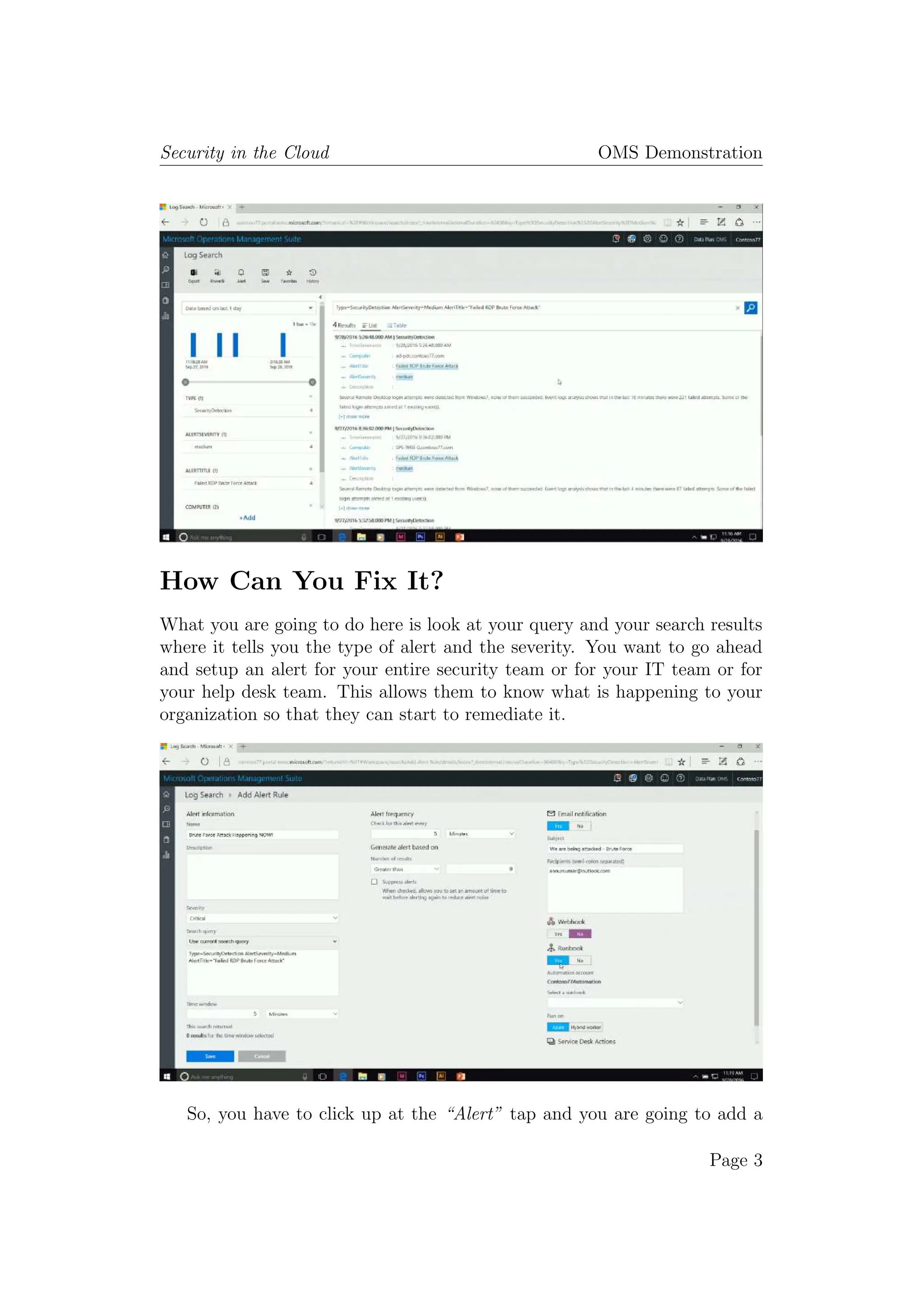 Maximizing Cloud Security And Efficiency A Guide To Integrating Oms And Azure Security Center Pdf