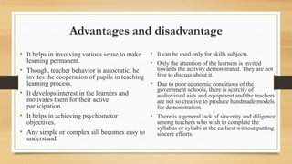 Demonstration purpose served | PPT