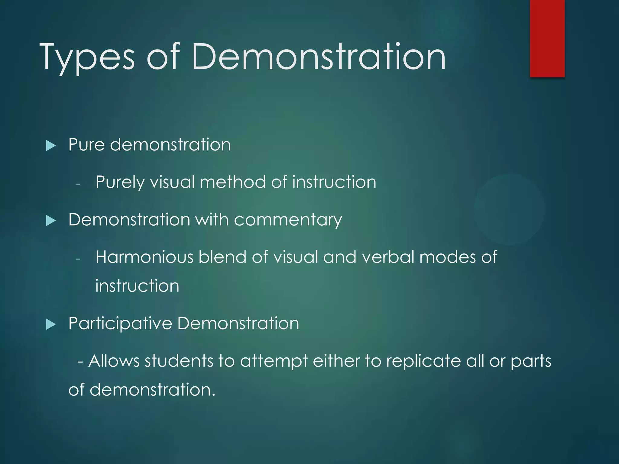 Demonstration Trainingmethods Ppt Pdf