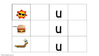 How to teach kids the short u sound | PDF