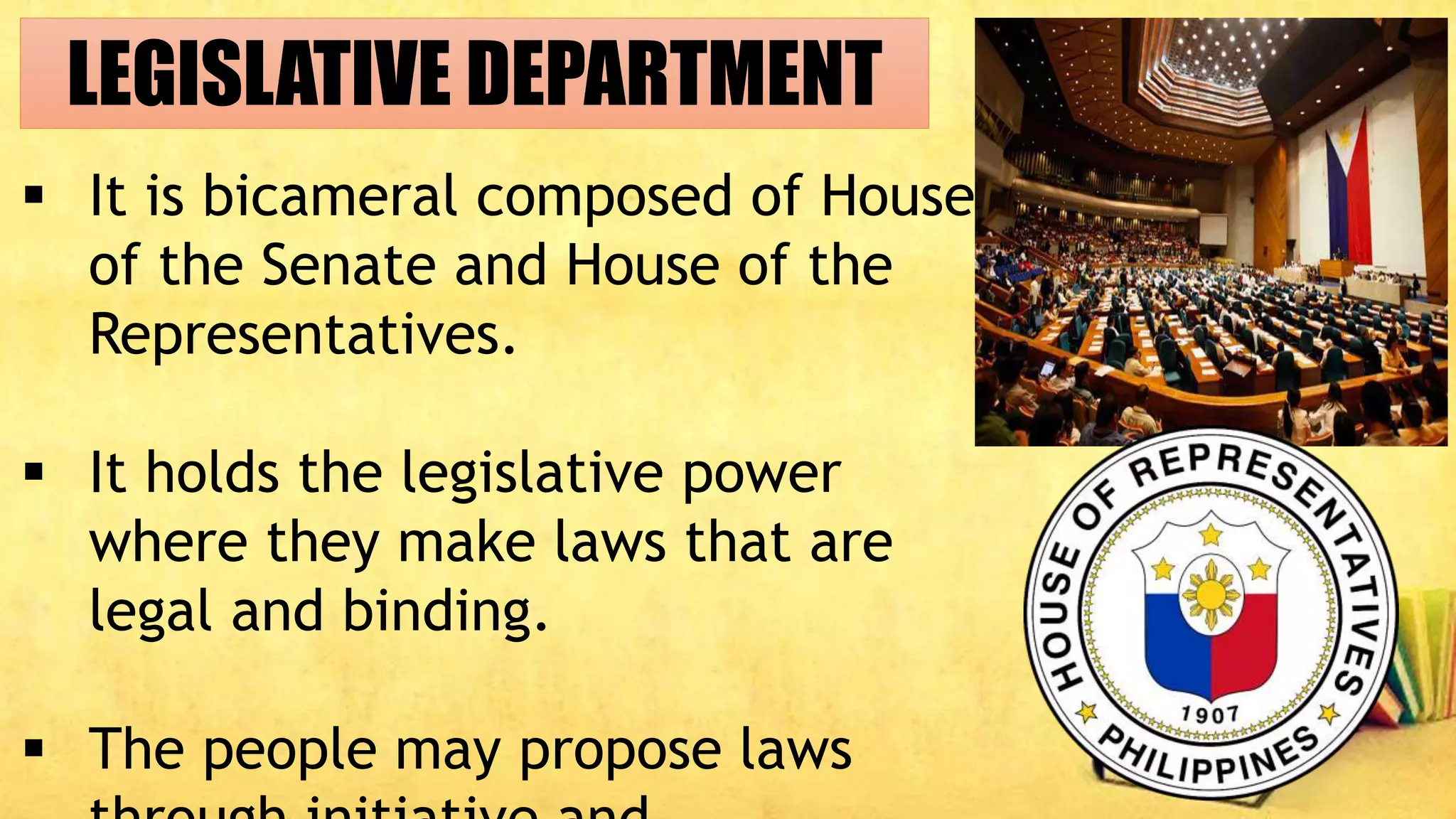 BRANCHES OF THE GOVERNMENT | PPTX