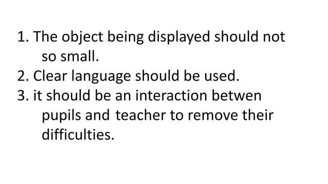 Demonstration method | PPT