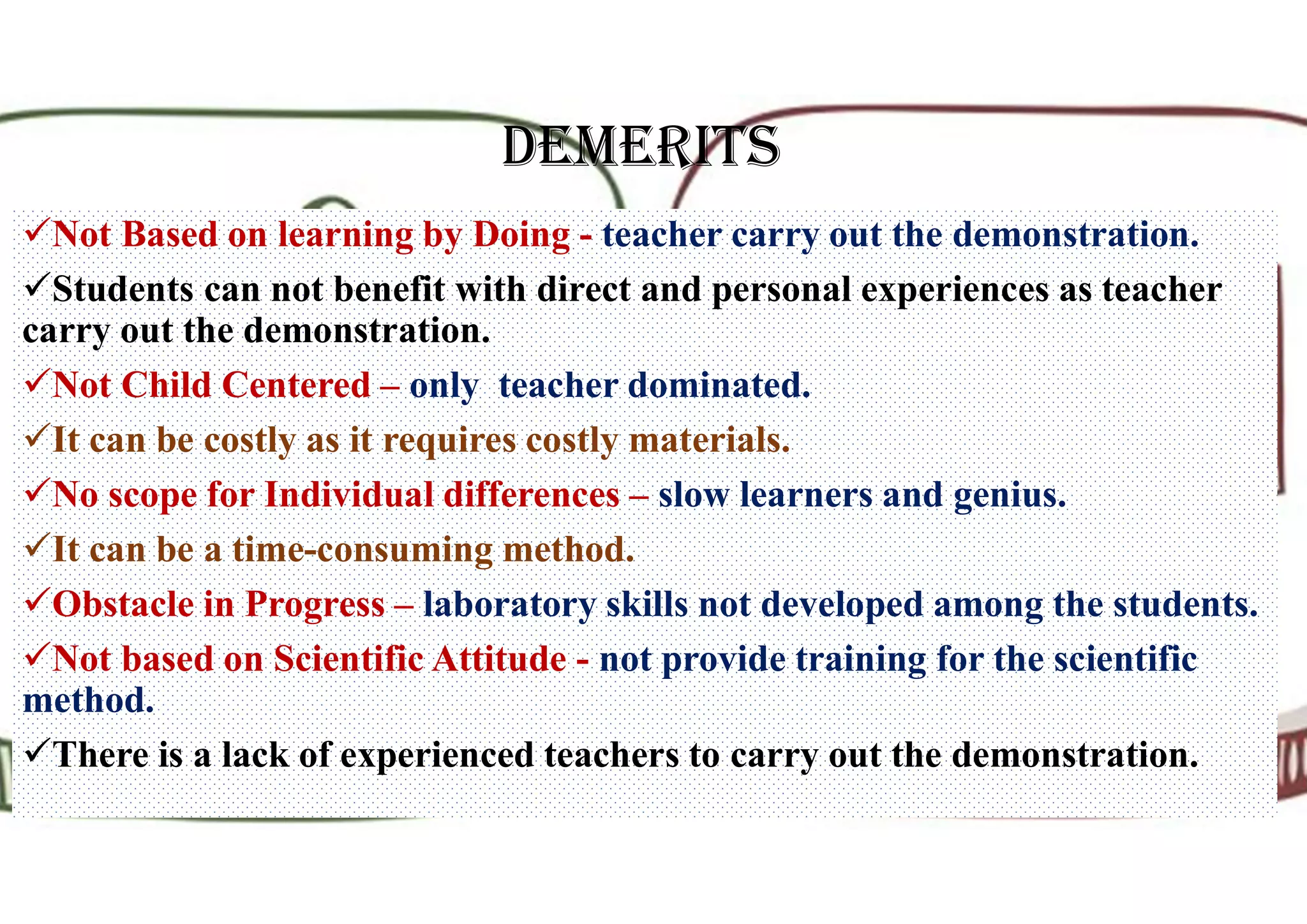 Demonstration method | PDF
