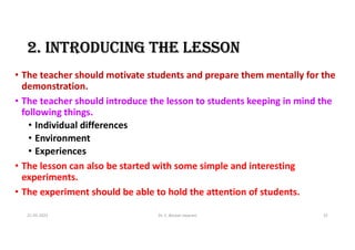 Demonstration method | PDF