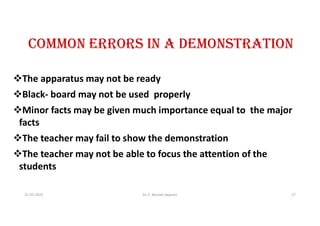 Demonstration method | PDF