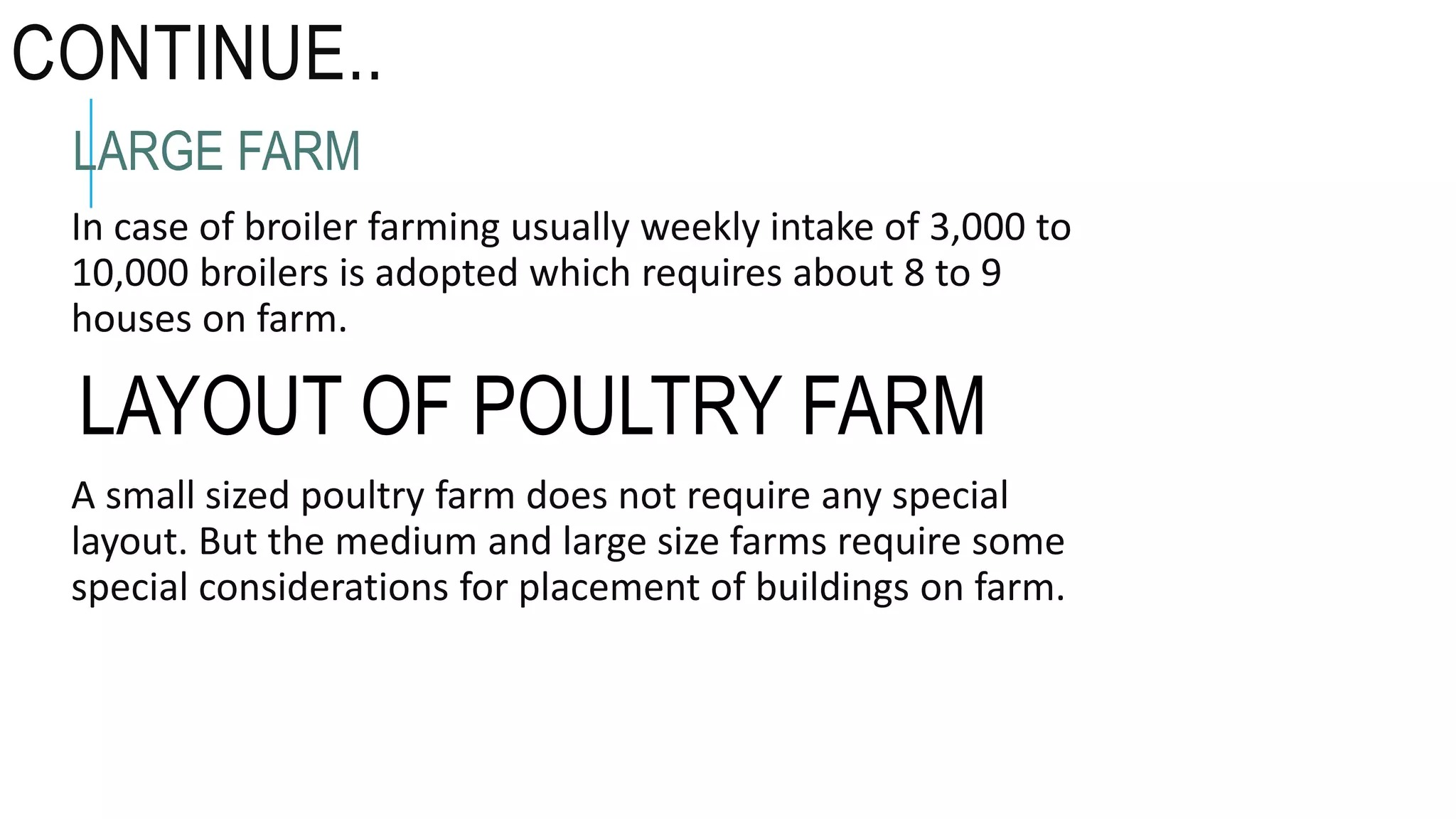 Demonstration of housing and layout plans for poultry [autosaved] | PPTX