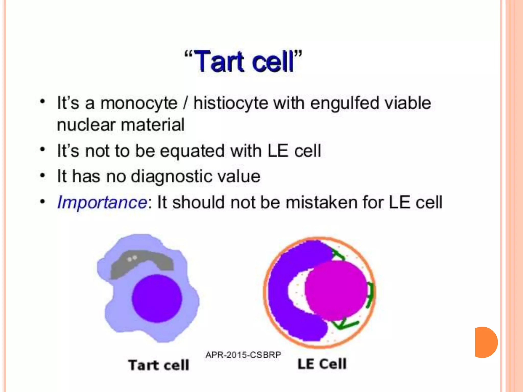 Demonstration of le cells | PPTX