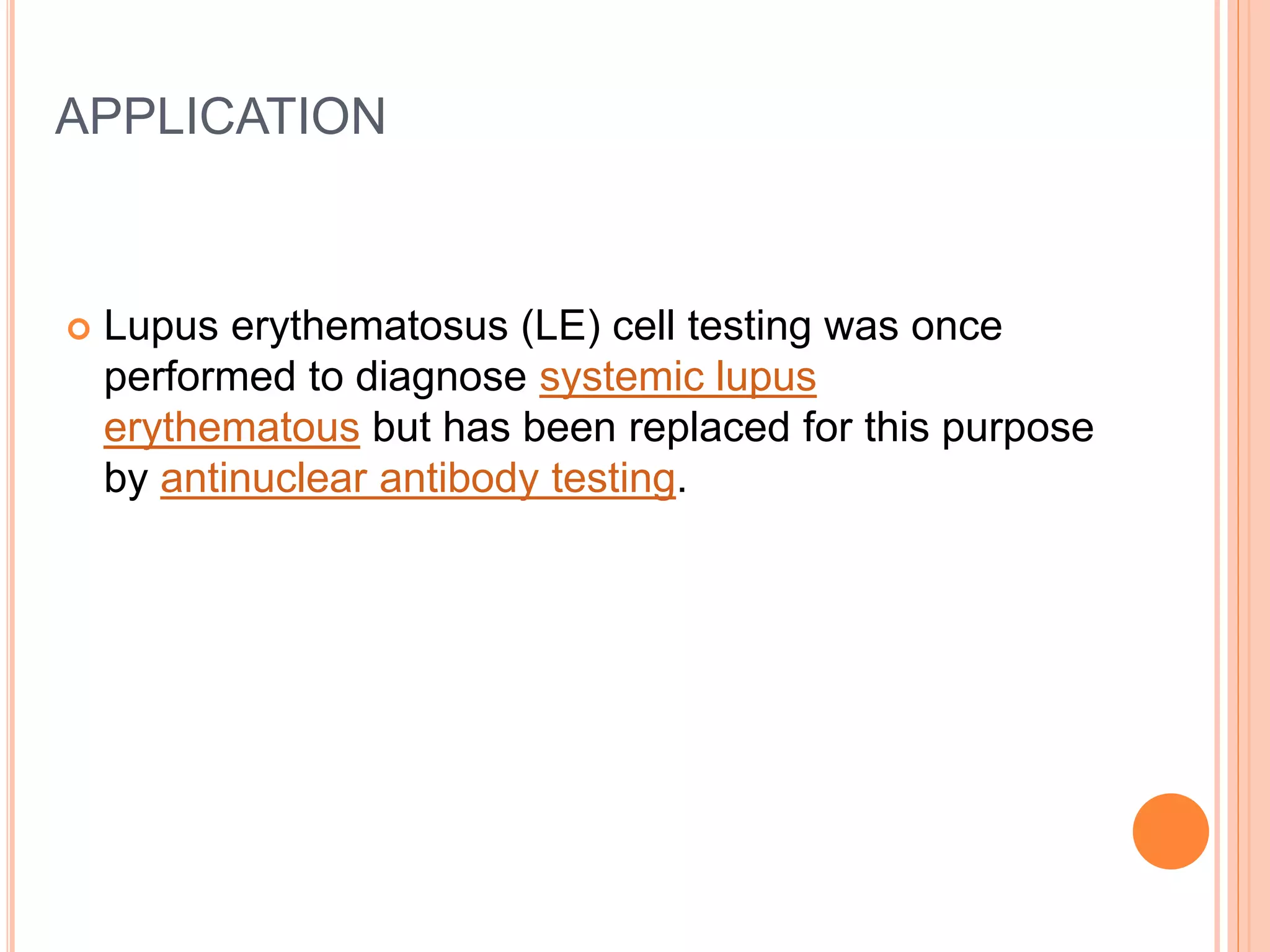 Demonstration of le cells | PPTX