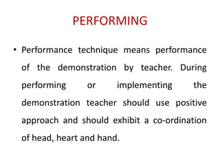 Demonstration seminar | PPTX