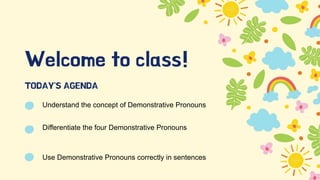 Demonstrative pronouns-presentation | PPT