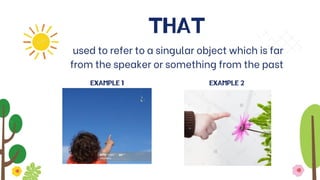 Demonstrative pronouns-presentation | PDF