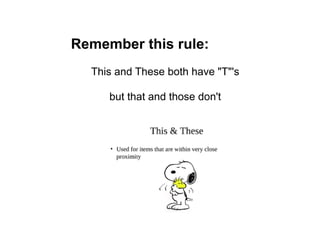 Demonstrative adjectives | PDF