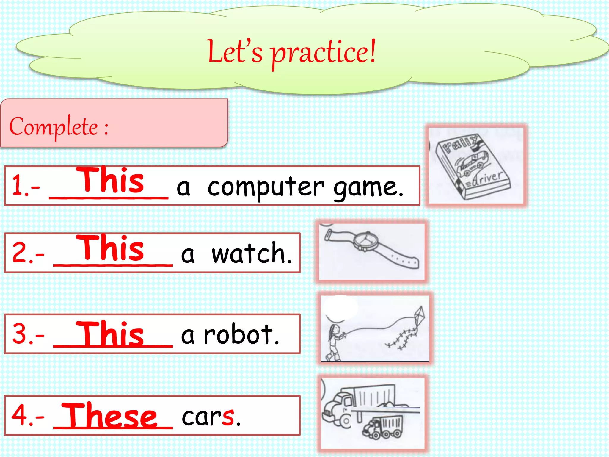 Demonstrative adjectives | PPT