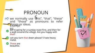 demonstrative adjectives para Básico - 1 | PPT