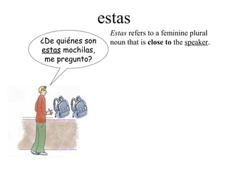 Demonstrative adjectives and pronouns | PPT