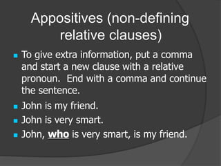 Demonstrative pronoun & relative pronoun | PPTX