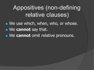 Demonstrative pronoun & relative pronoun | PPTX