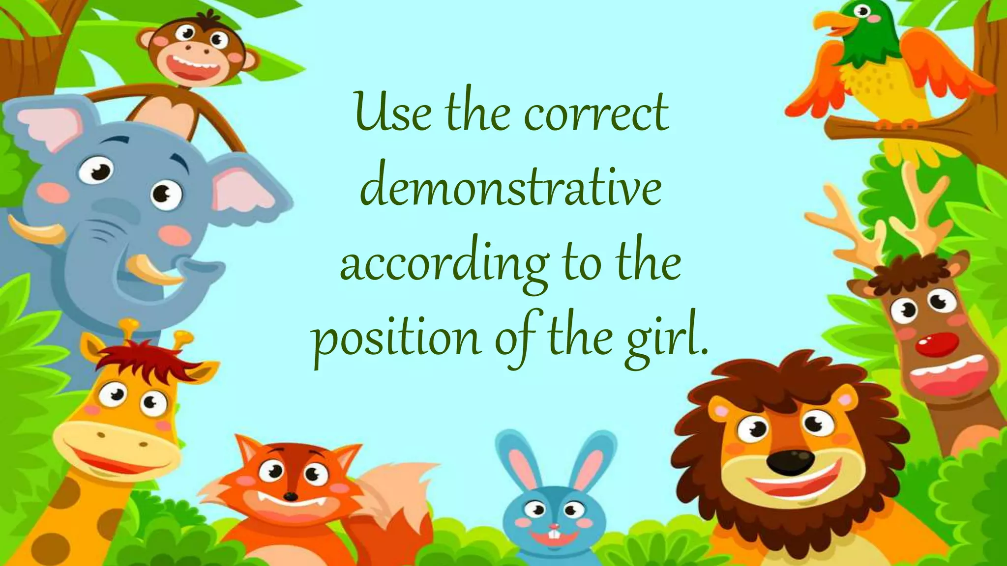 Demonstrative Pronouns | PPTX