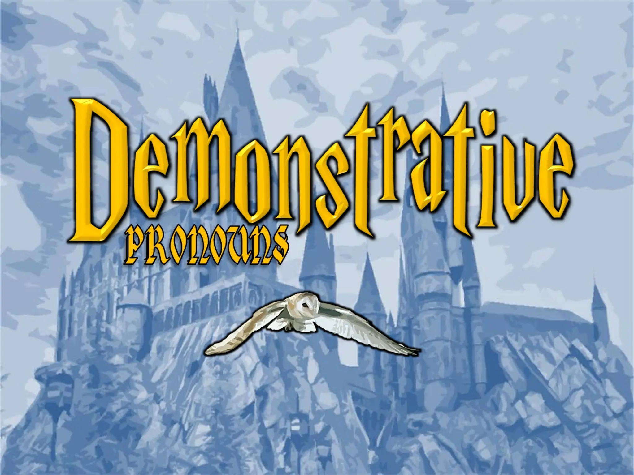 demonstrative pronouns in language english | PPTX