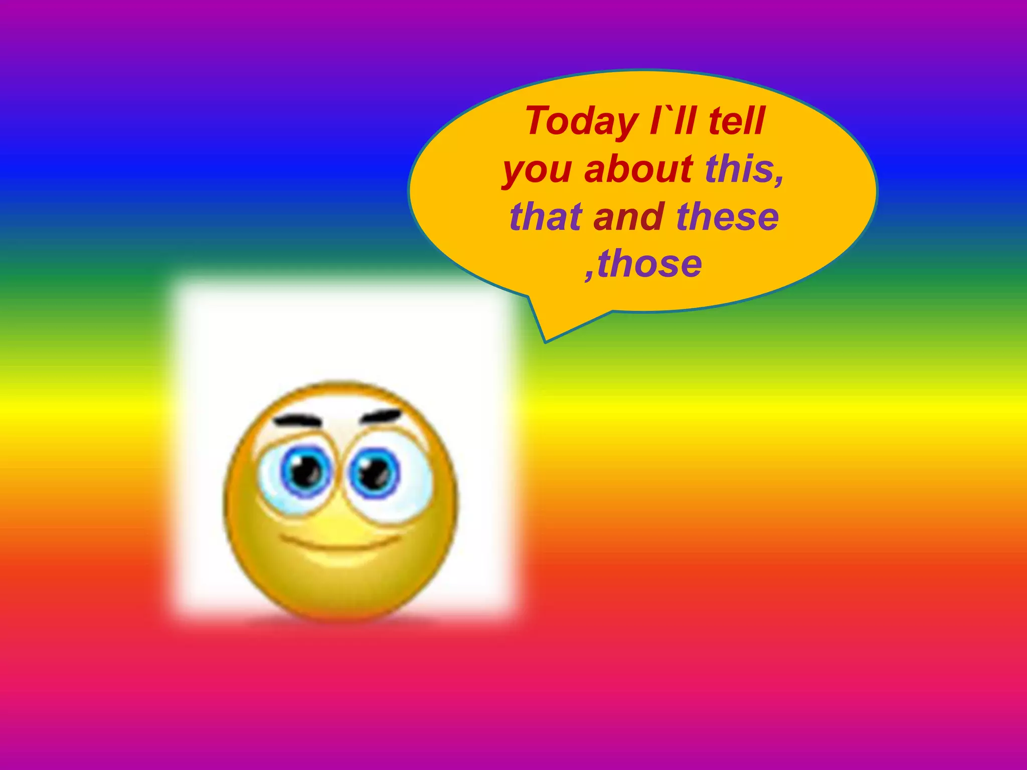 Demonstrative pronouns this that these those | PPT