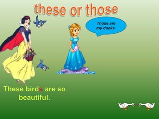 Demonstrative pronouns this that these those | PPT