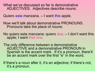 Demonstratives | PPT