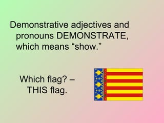 Demonstratives | PPT