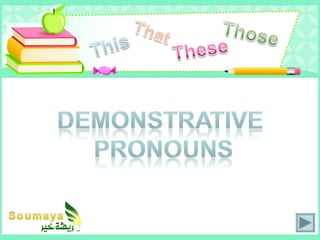 Demonstratives | PPT