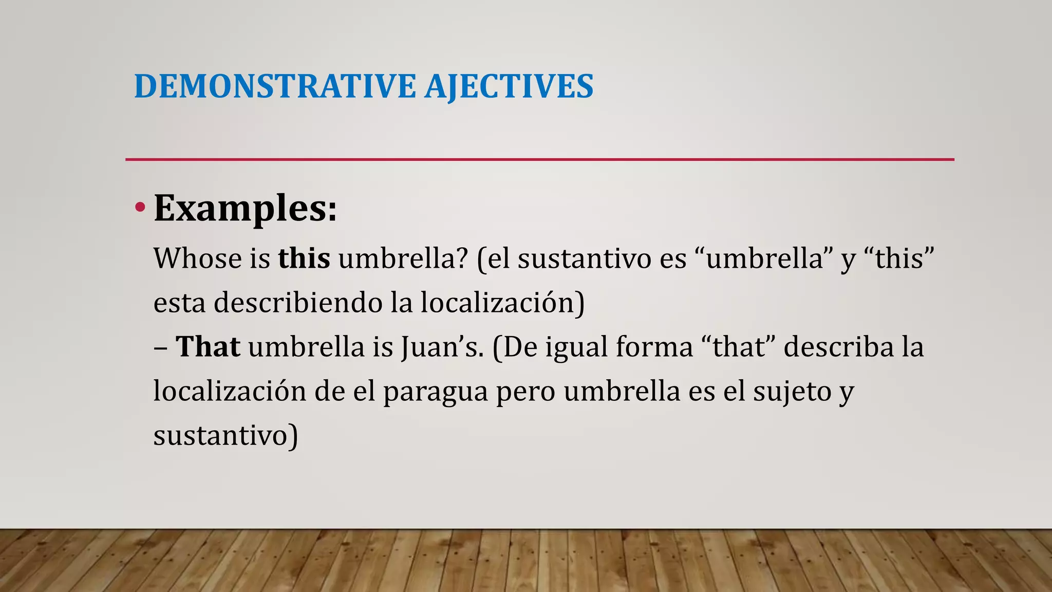 Demonstratives indef. articles & plural nouns | PPT