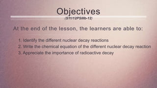 Nuclear Reactions | PPTX
