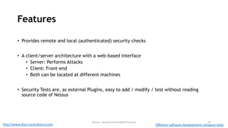 Demo of security tool nessus - Network vulnerablity scanner | PPTX