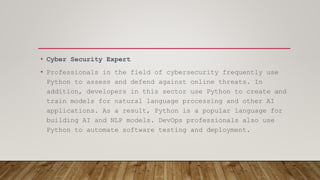 DEMO On PYTHON WEB Development.pptx