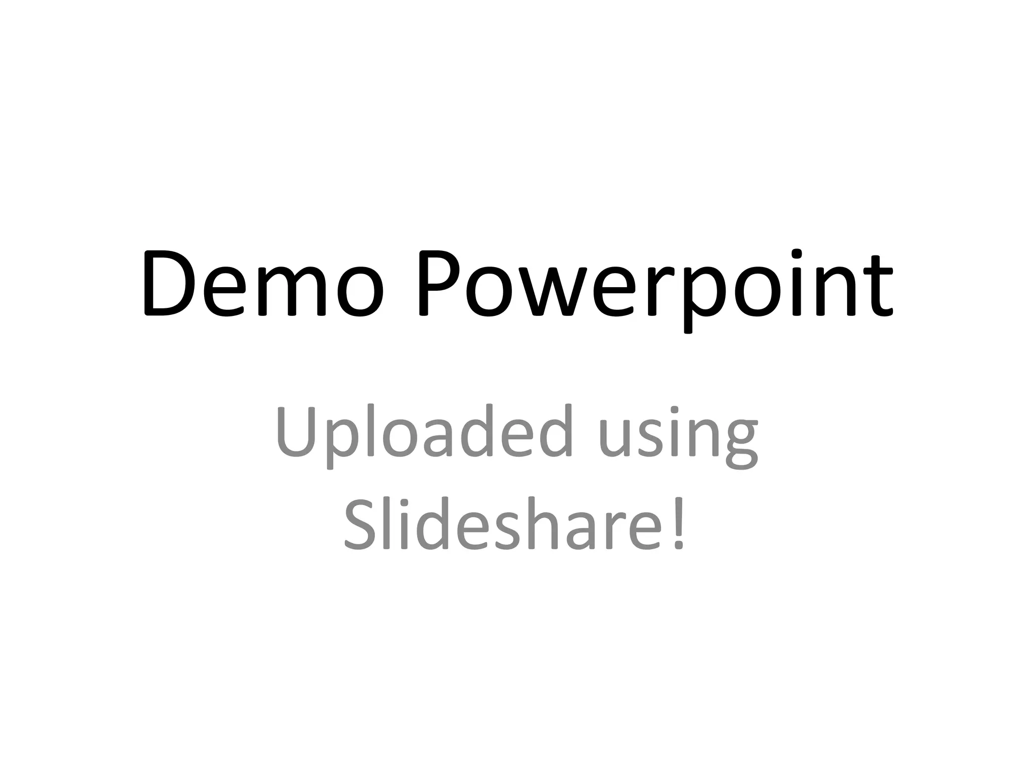 Demo powerpoint | PPTX | Web Design and HTML | Internet