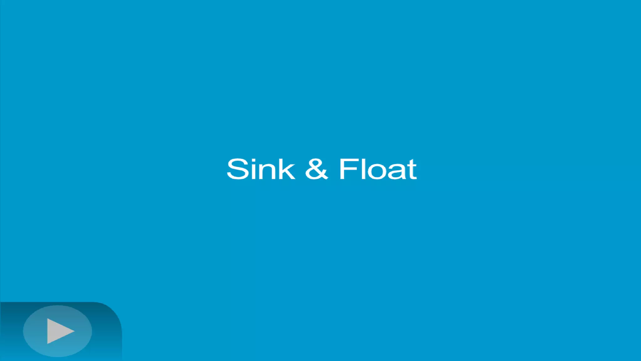 Materials that float and sink | PPTX