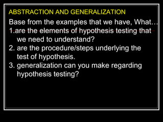 Hypothesis Testing | PPT