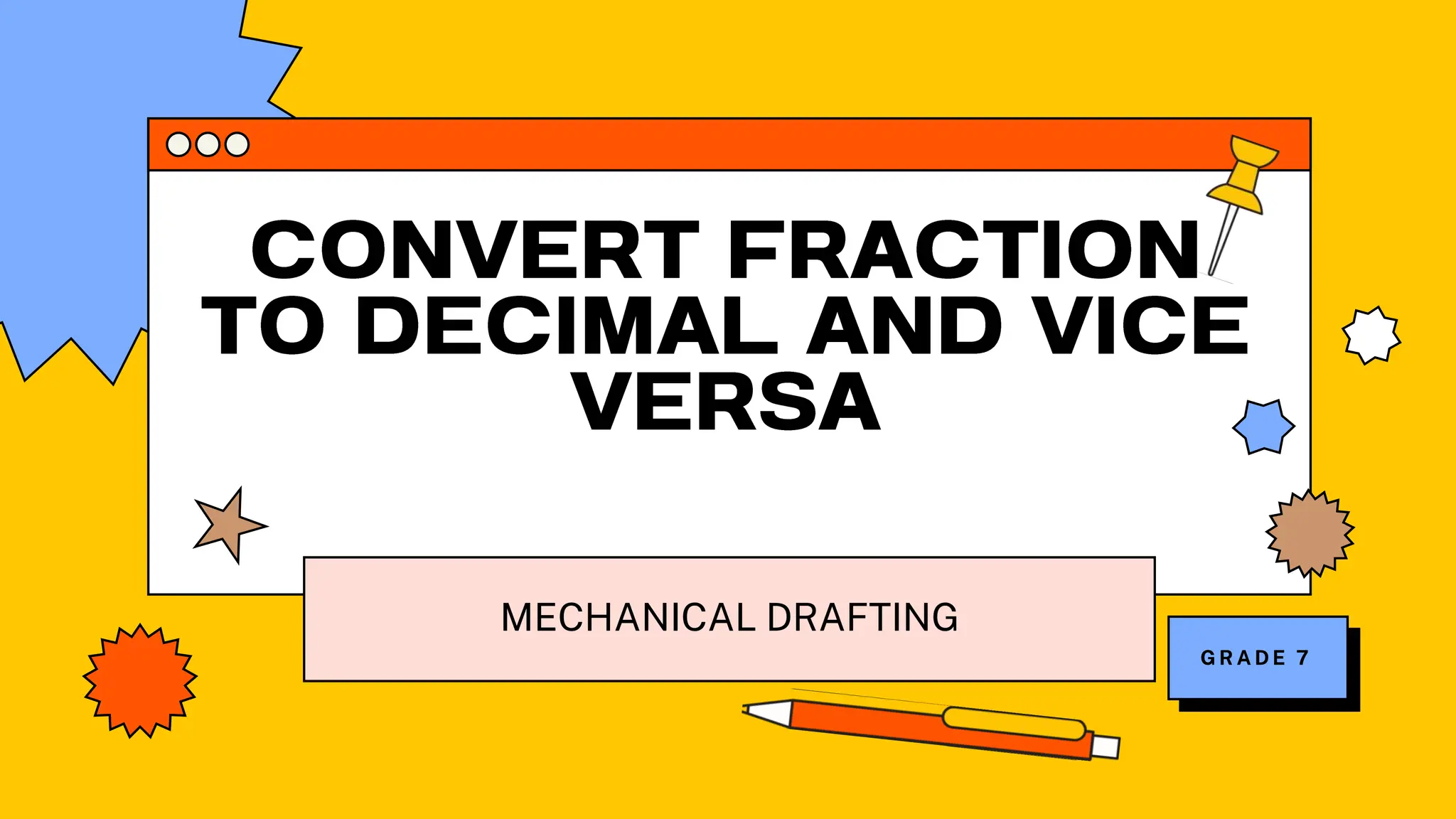 Conversion of fraction to decimal and vice versa | PPTX