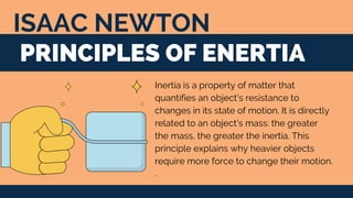 NEWTONS FIRST LAW OF MOTION THE LAW OF ENERTIA | PDF
