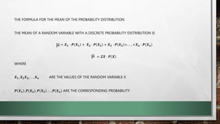 Computing the Mean of the Discrete Probability Distribution.pptx