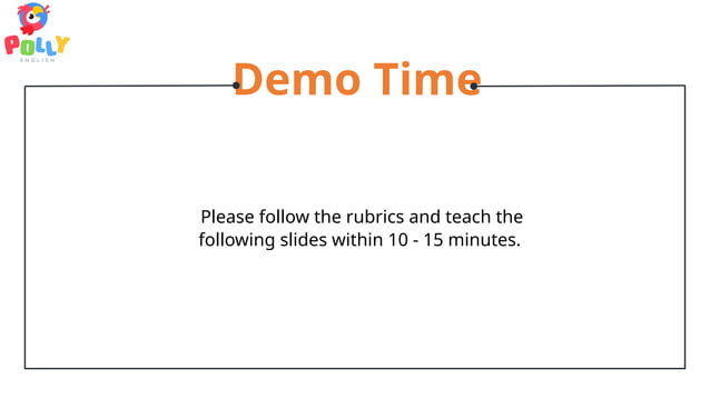 DEMO ESL TEACHER FOR POLLY ENGLISH DEMONSTRATION | PPTX