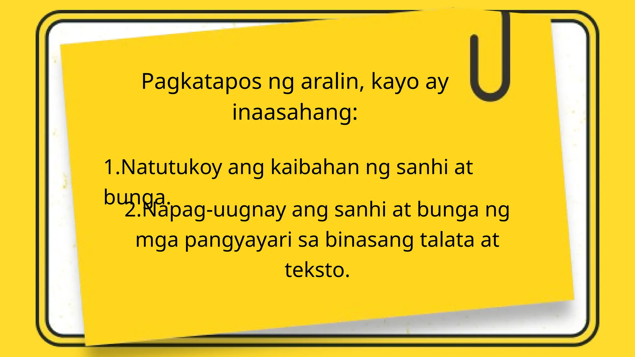 Pagpapakita ng Sanhi at Bunga sa Filipino | PPTX