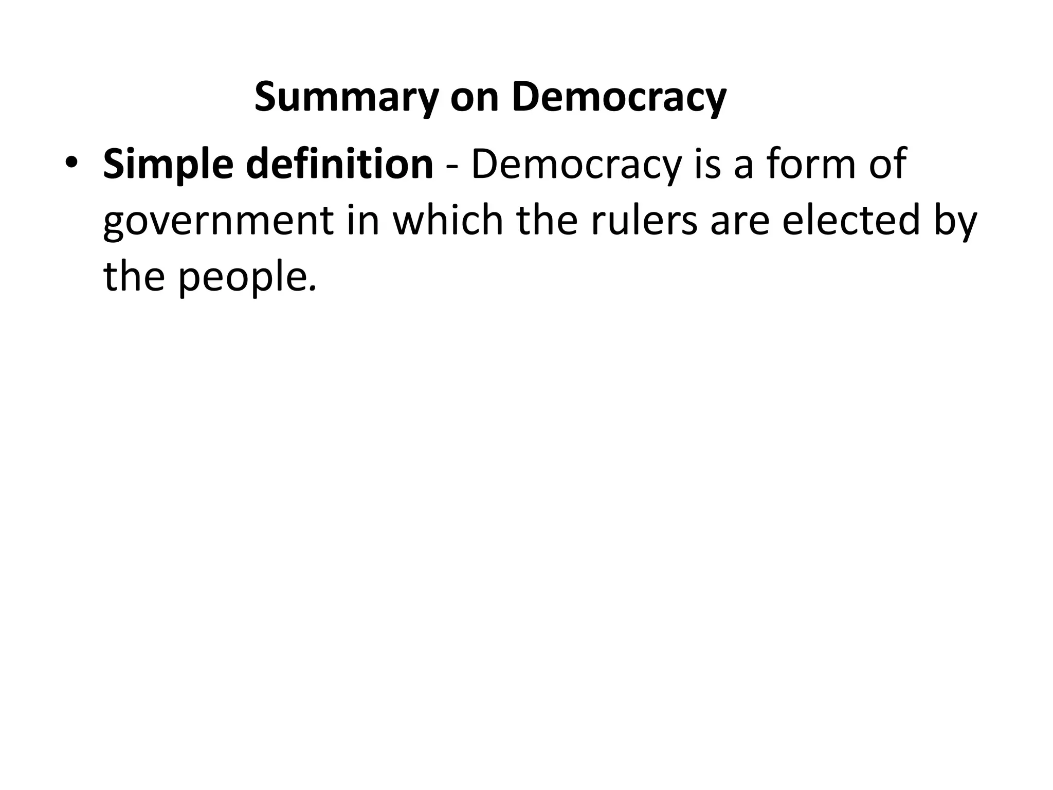 Democracy- class 9 - CBSE | PPTX