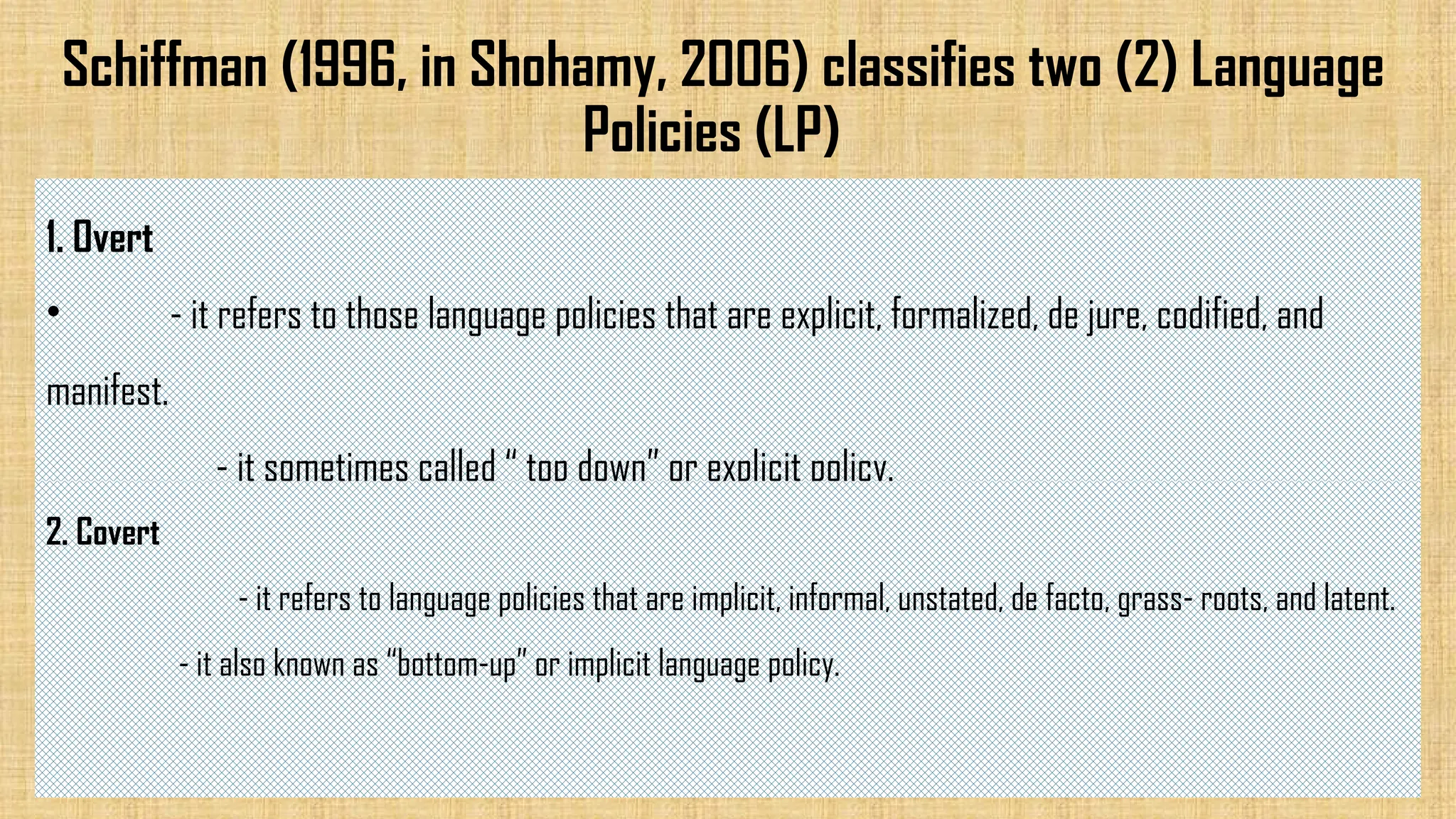 language in education policy pptx. msgfhj | PPTX