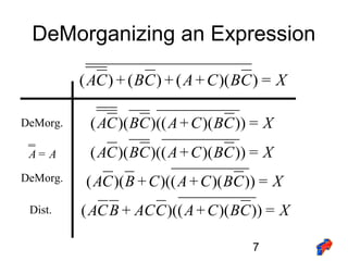 De Morgan Theorem B[1] | PPT